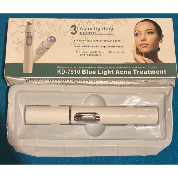 Skincare | New Kd791 Blue Light Acne Treatment Battery Operated Laser ...